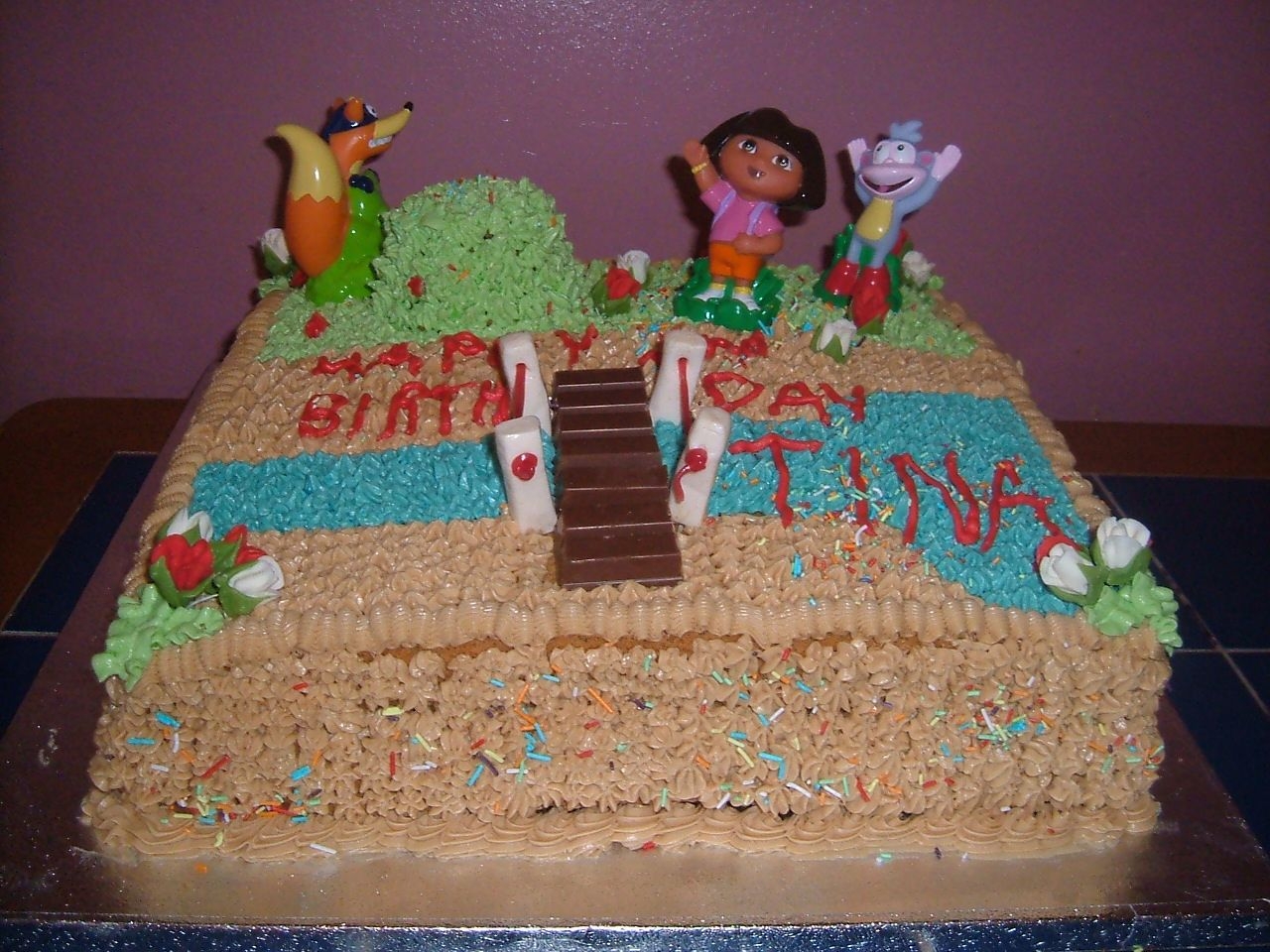 Dora Cake - CakeCentral.com