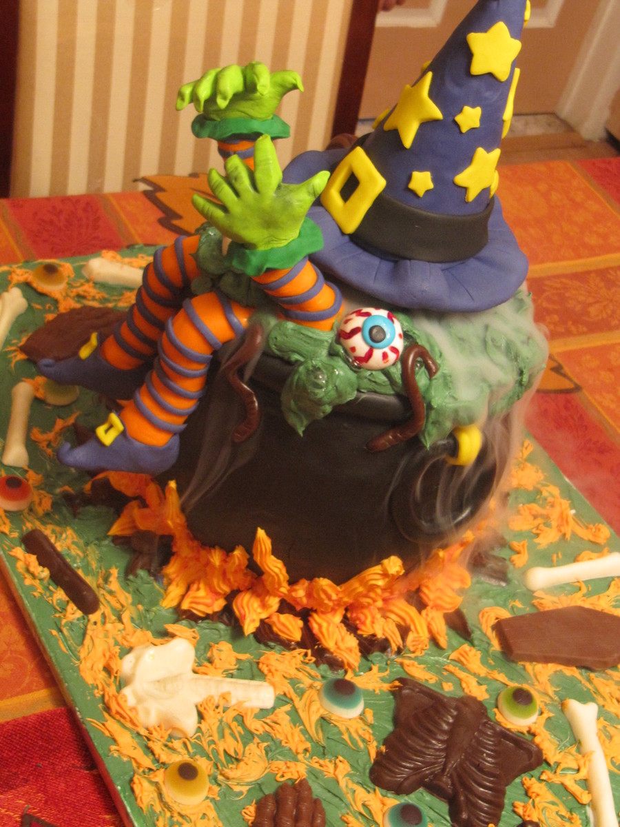 Melting Witch Brew - CakeCentral.com