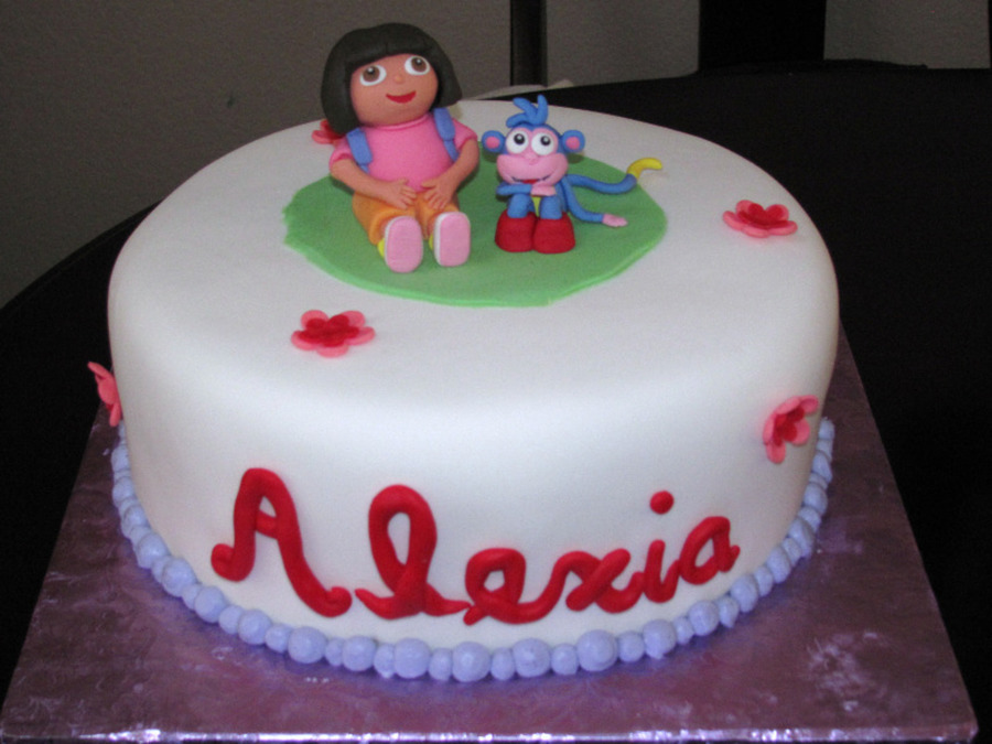 Dora And Boots - CakeCentral.com