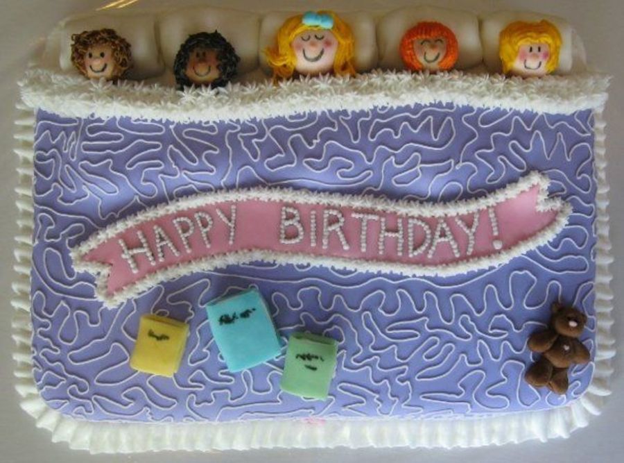 Sleepover Birthday Cake - CakeCentral.com