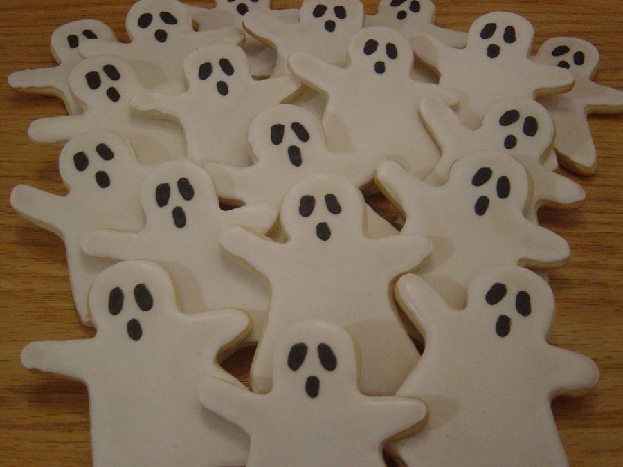 Ghost Cookies - CakeCentral.com