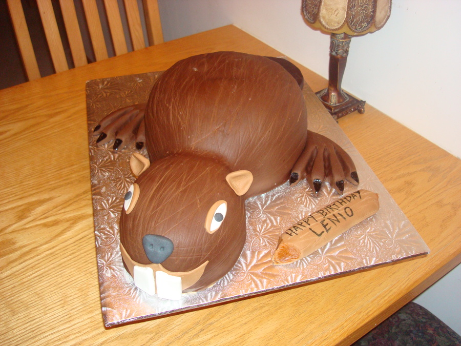 Beaver Cake - CakeCentral.com