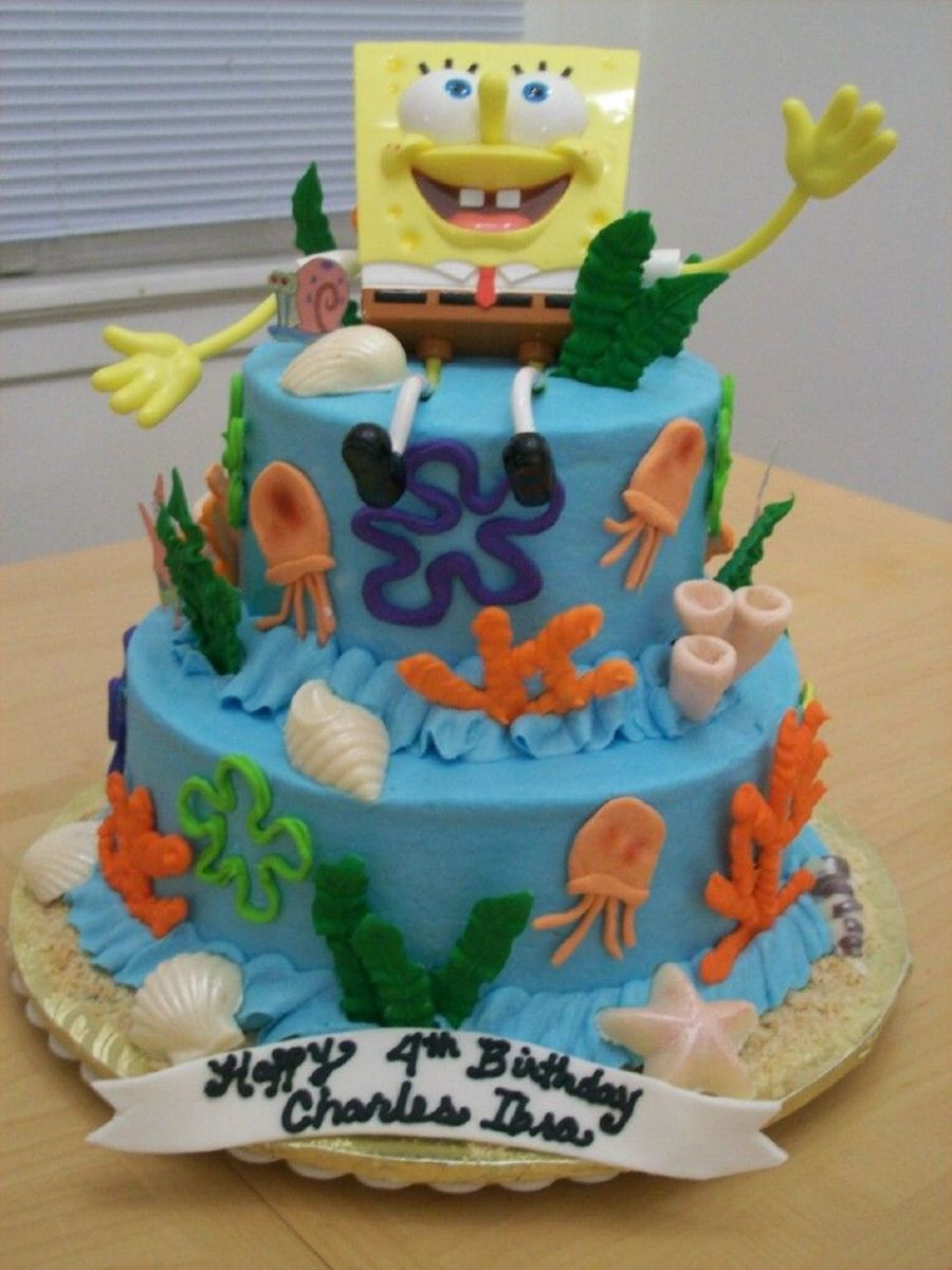 Spongebob Squarepants Cake - CakeCentral.com