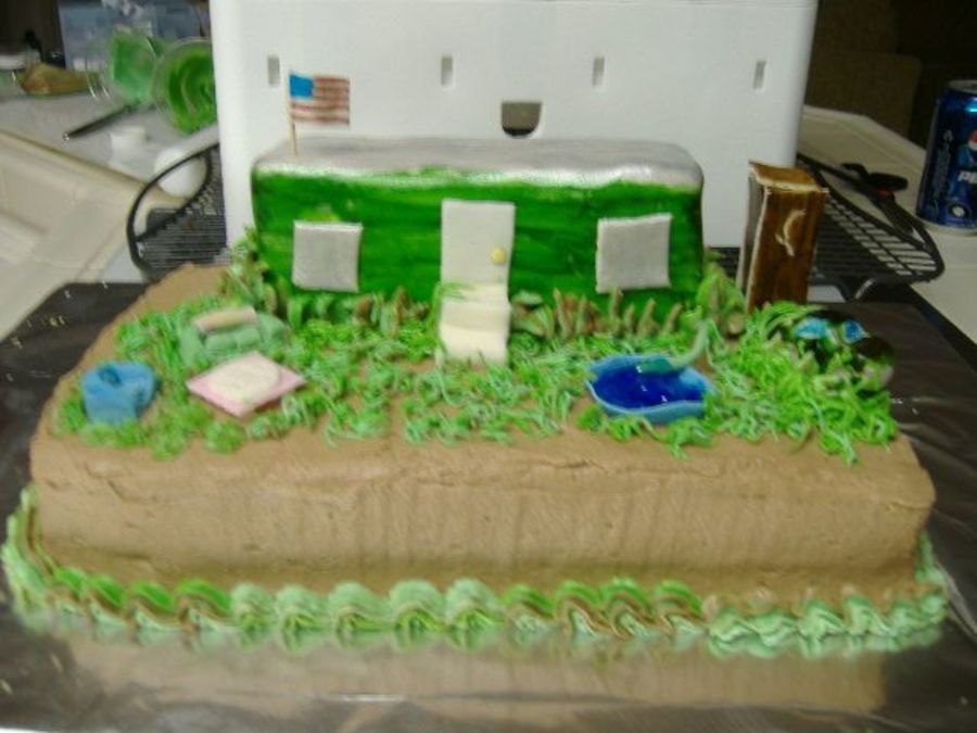 Redneck Birthday Cake - CakeCentral.com