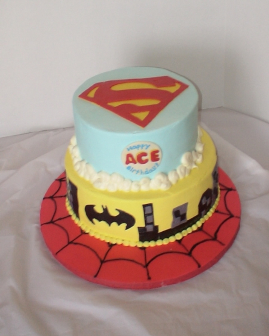 Superhero - CakeCentral.com