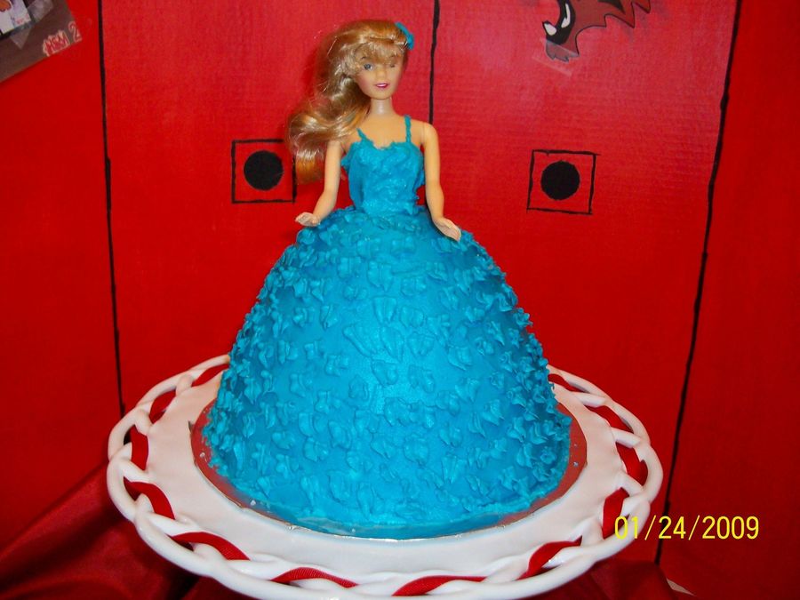 Sharpay Doll Cake - CakeCentral.com