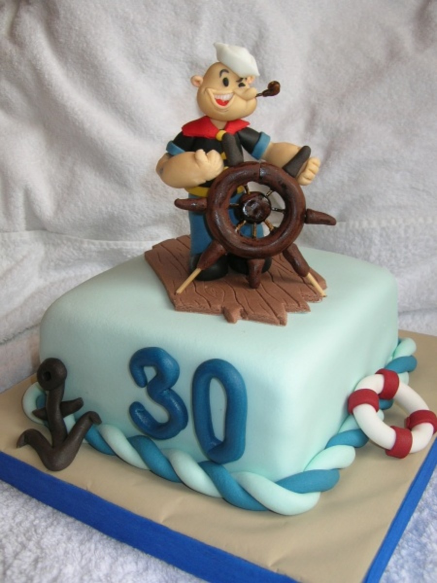 Popeye The Sailor - CakeCentral.com