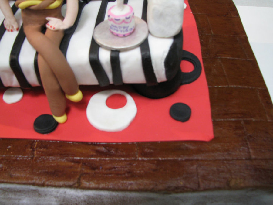 Sofa Birthday Cake - CakeCentral.com