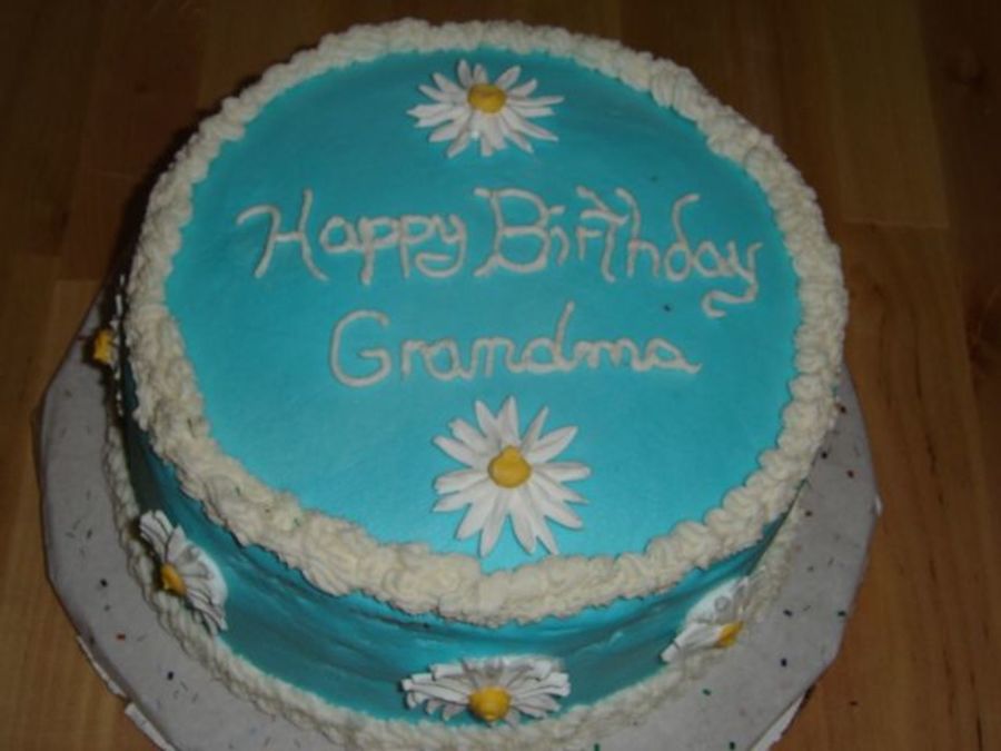 Grandma Birthday Cake - CakeCentral.com