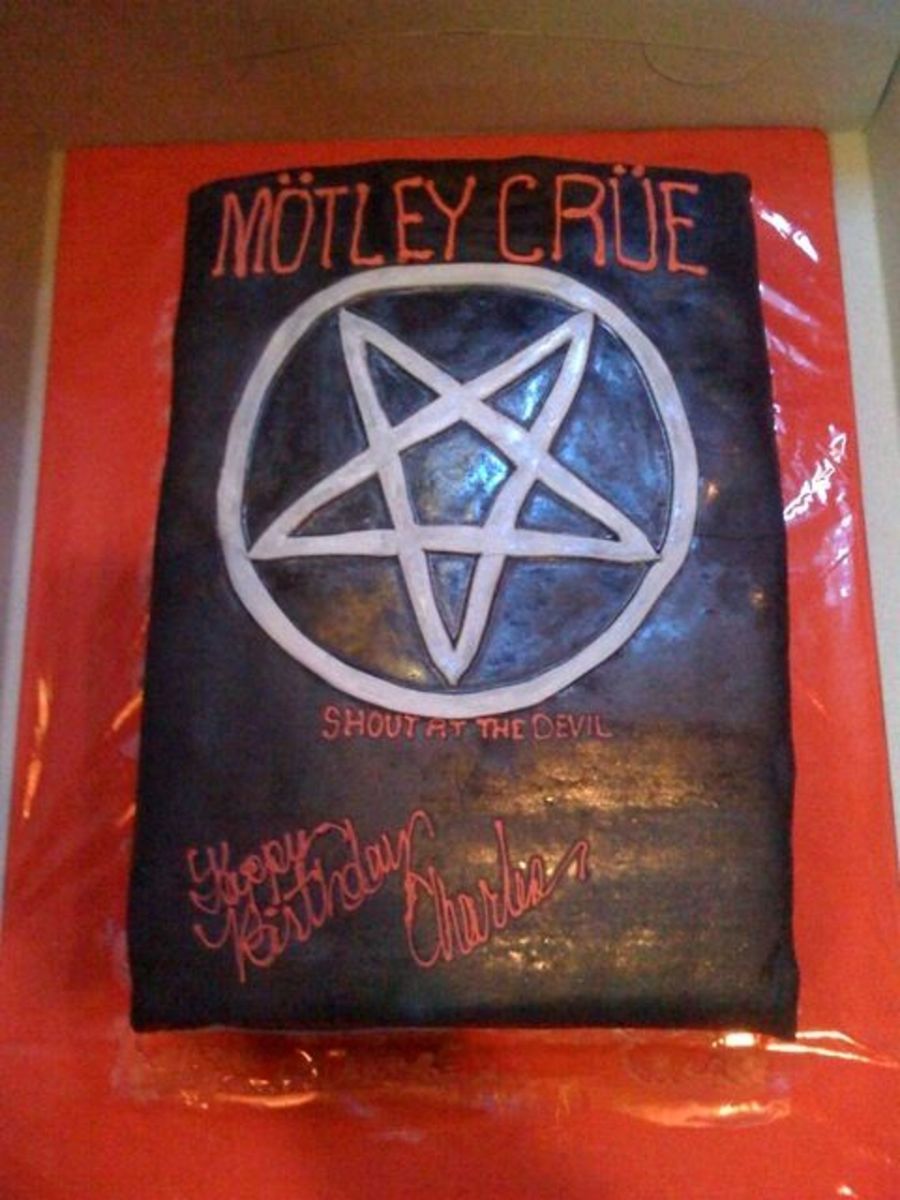 Motley Crue Poster - CakeCentral.com