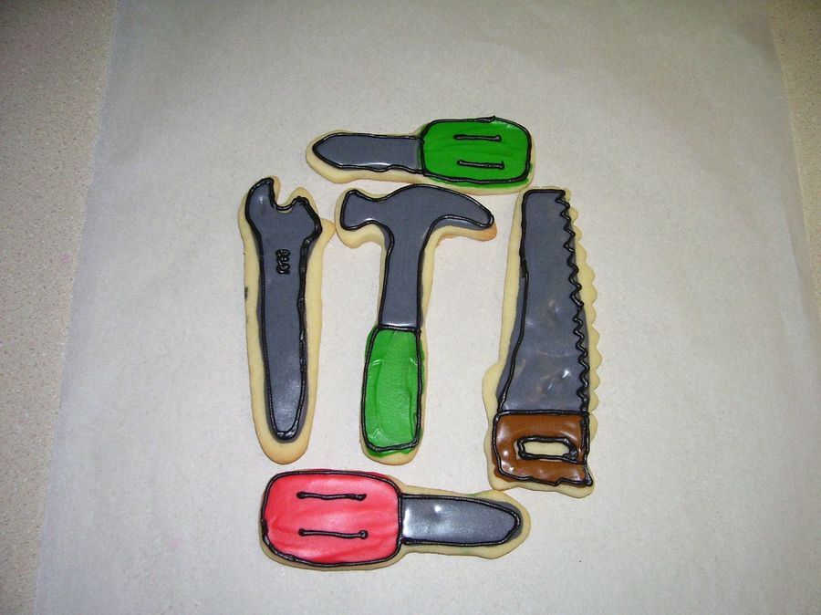Tool Cookies - CakeCentral.com