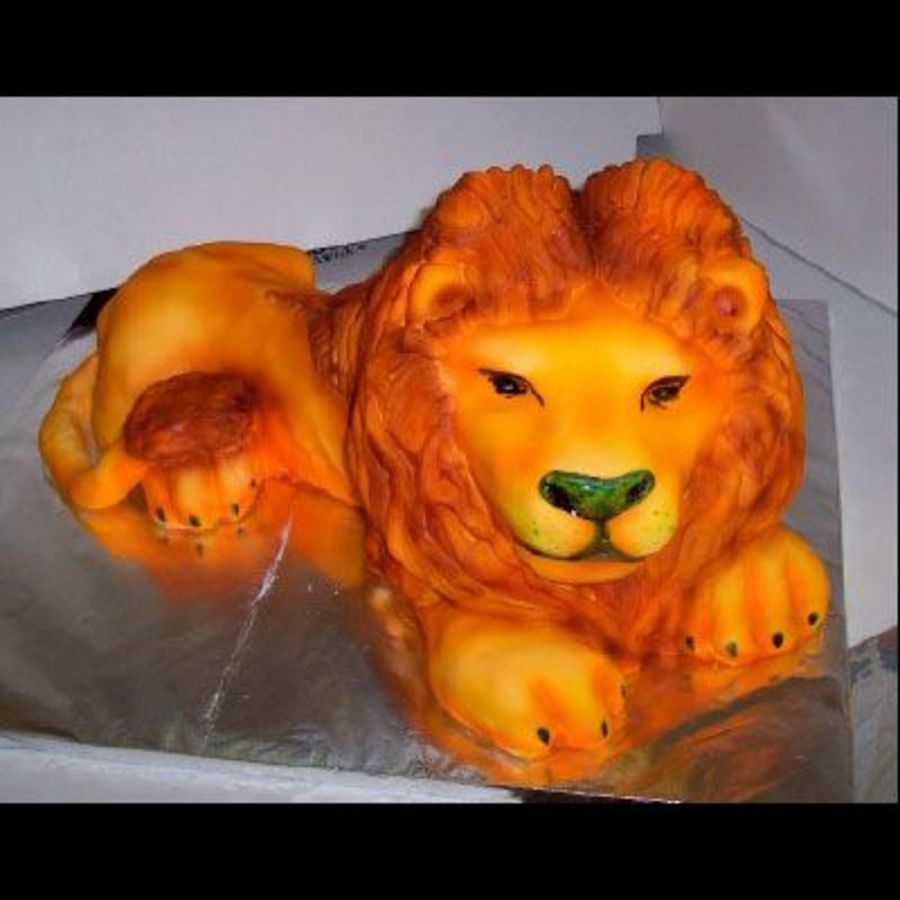 Lion Cake - CakeCentral.com