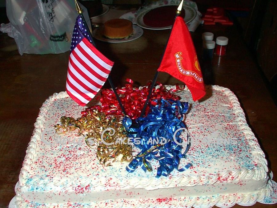 Usmc Cake - CakeCentral.com