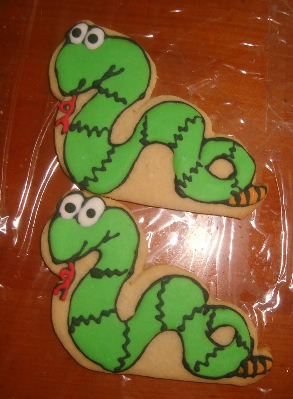 Snake Cookies - CakeCentral.com