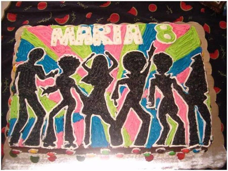 Disco Dance Cake - CakeCentral.com