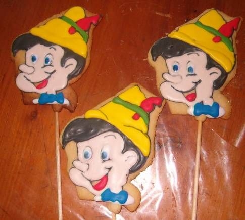 Pinocchio Cookies - CakeCentral.com