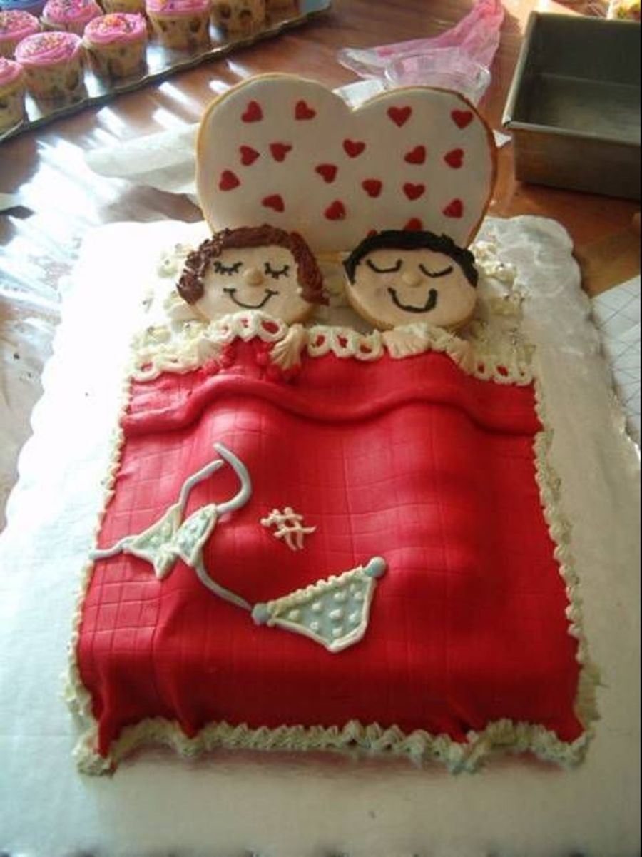 Love Bed Cake - CakeCentral.com