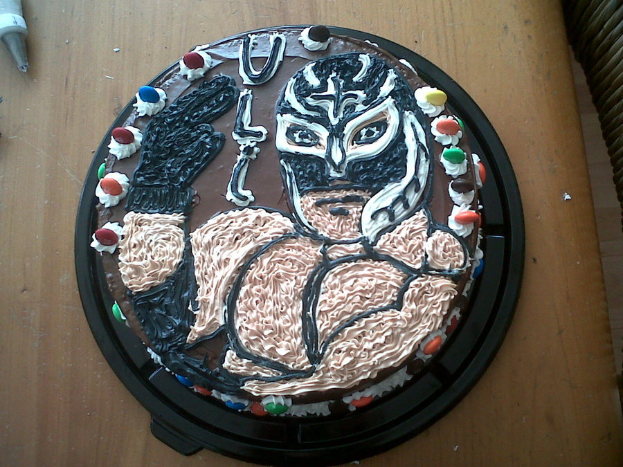 Rey Misterio Cake - CakeCentral.com