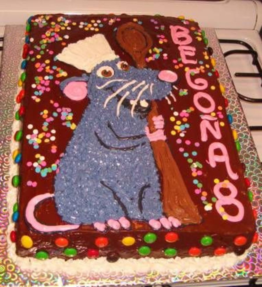 Ratatouille Remy's Cake - CakeCentral.com