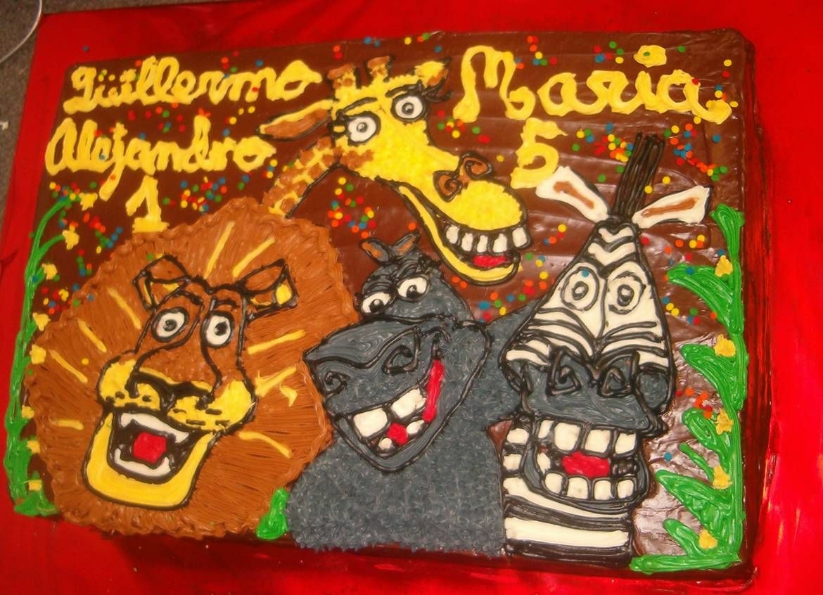 Madagascar Cake - CakeCentral.com