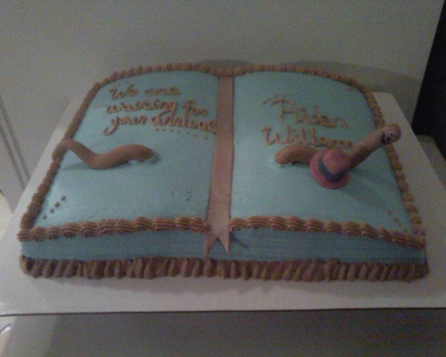 Book Worm - CakeCentral.com