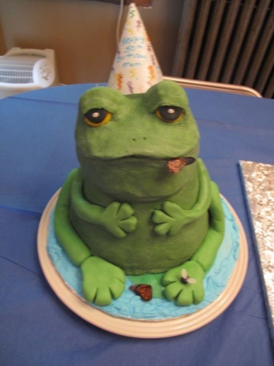 Frog Cake - CakeCentral.com