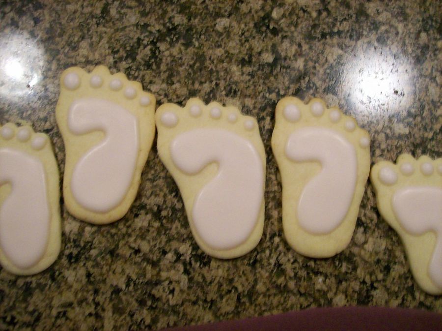 Baby Feet Cookie - CakeCentral.com