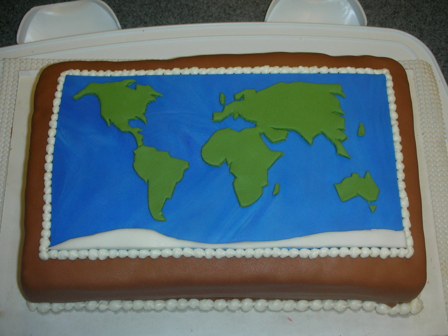 World Map - CakeCentral.com