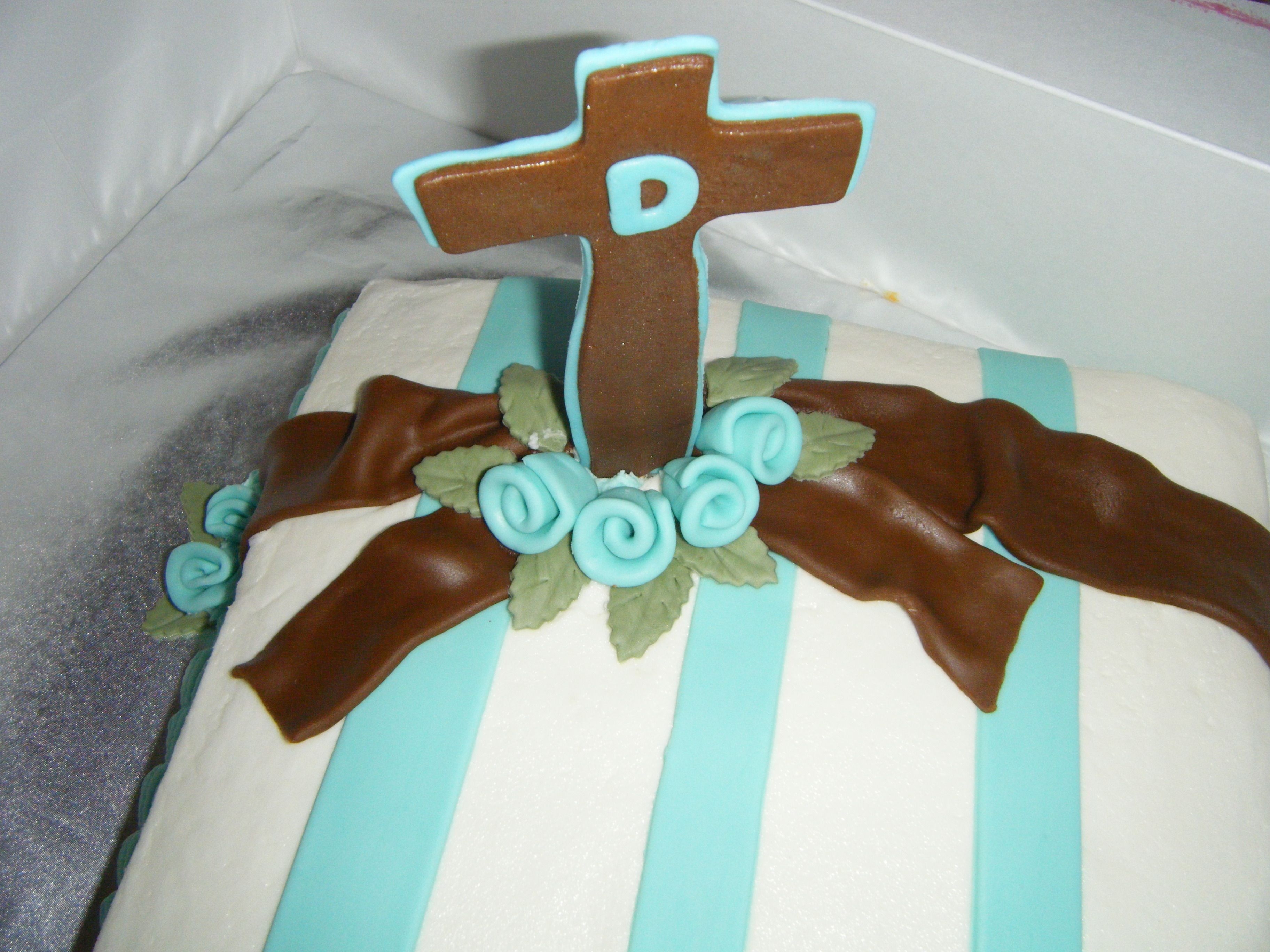 Boy Baptism - CakeCentral.com