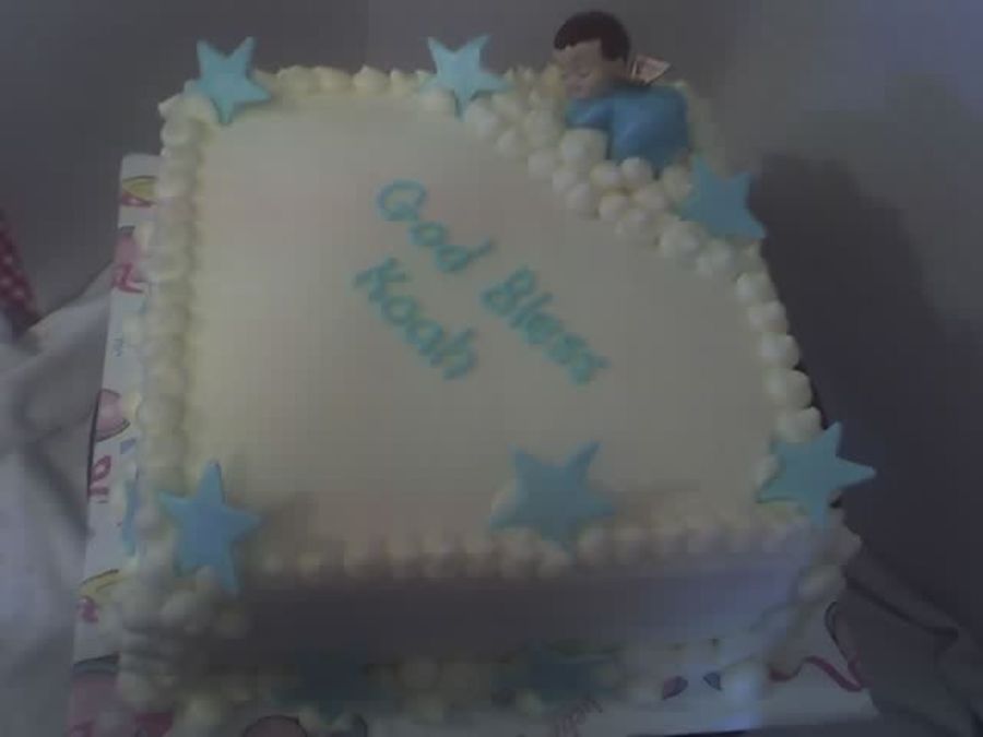 Boy Baptism - CakeCentral.com