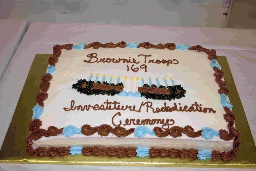 Brownie Investiture And Rededication Ceremony - CakeCentral.com