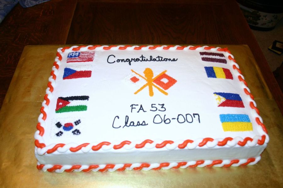 Fa 53 Signal Corp Graduation - CakeCentral.com