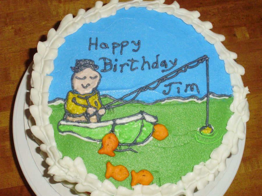 Jim's Birthday Cake - CakeCentral.com