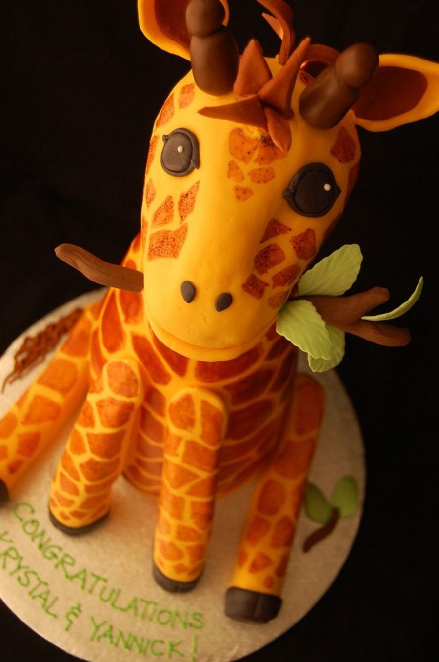 Giraffe Cake By Charmpastry - CakeCentral.com