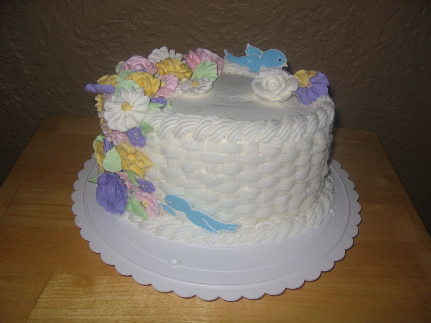 Basket Weave Wilton Class Ii - CakeCentral.com