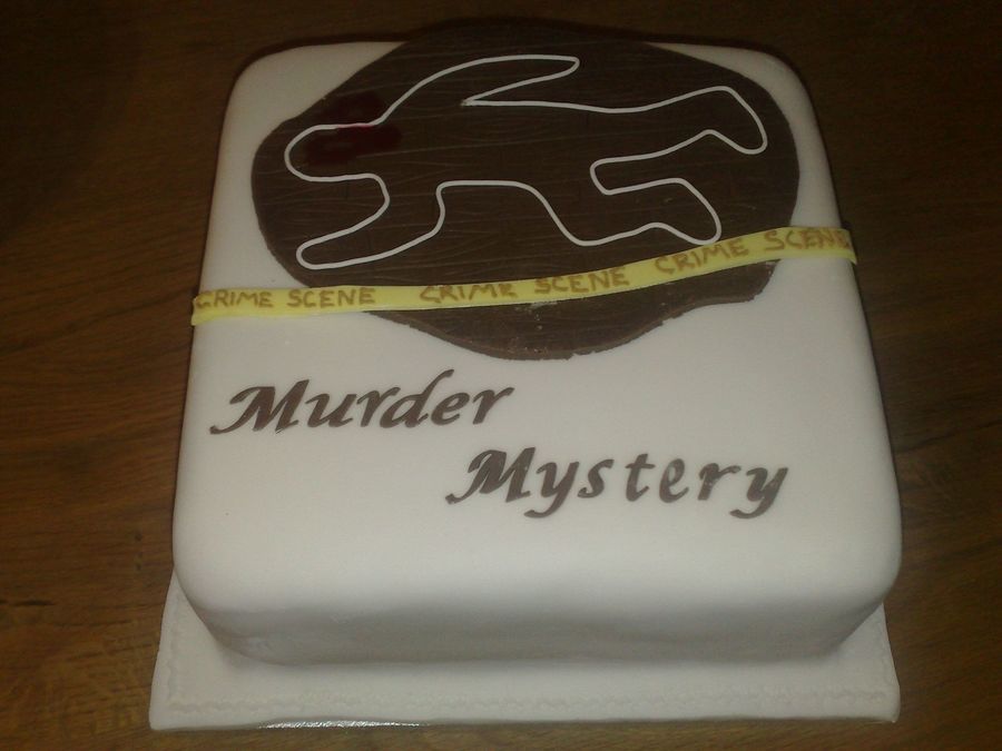 Murder Mystery - CakeCentral.com