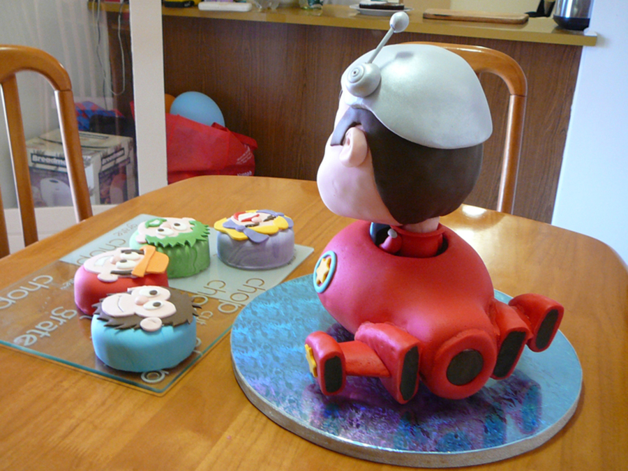 Captain Mack 4Th Birthday Cake - CakeCentral.com