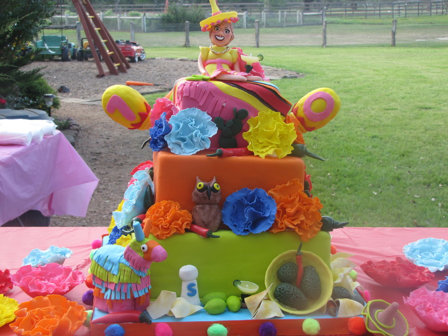 70Th Birthday Fiesta - CakeCentral.com