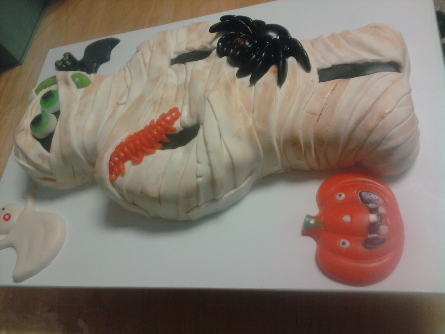 Mummy Cake - CakeCentral.com