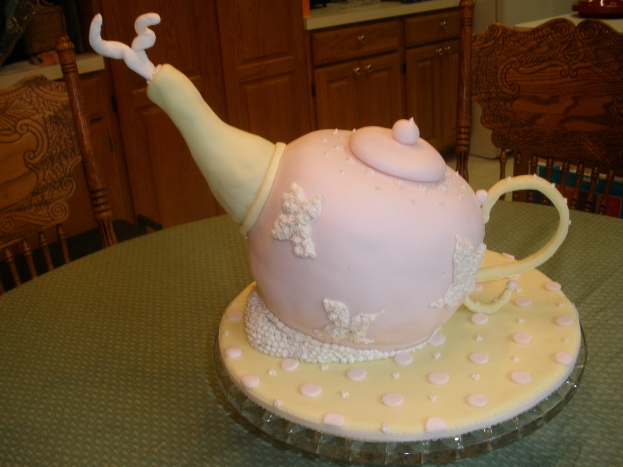 Teapot Cake - CakeCentral.com