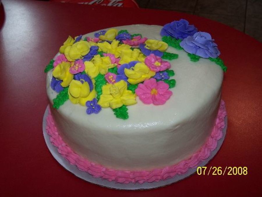 Practice On Flowers - CakeCentral.com