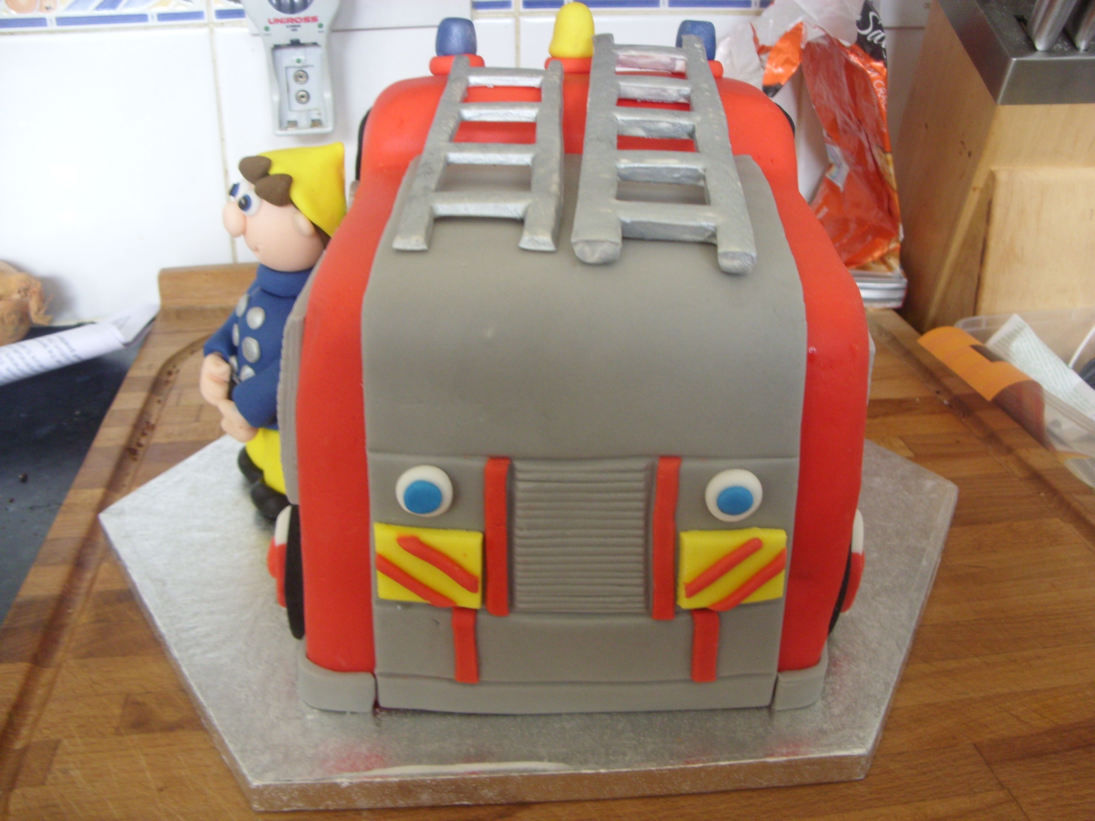 Fireman Sam Cake - CakeCentral.com