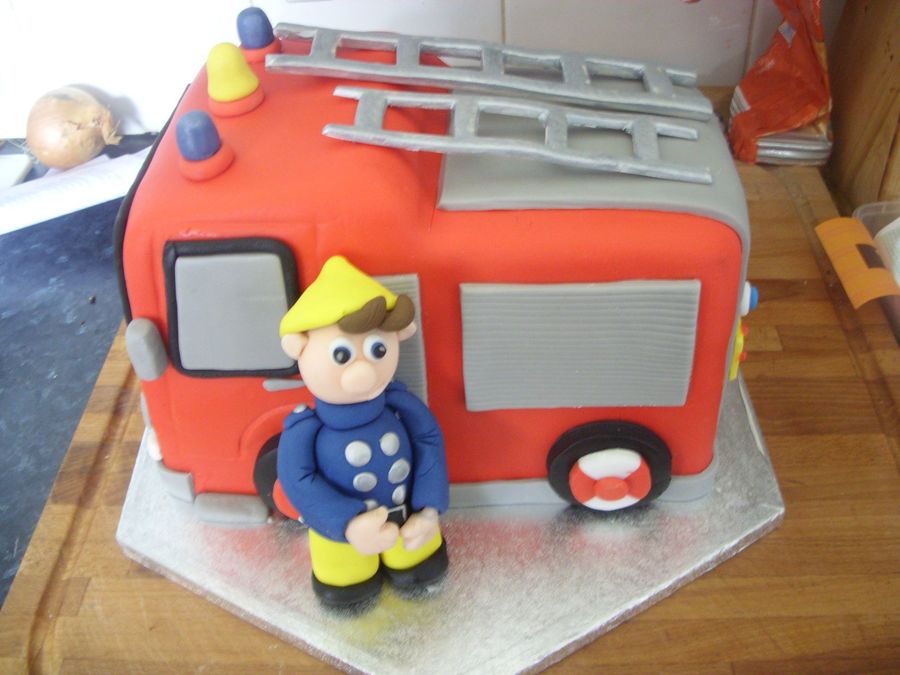 Fireman Sam Cake - CakeCentral.com