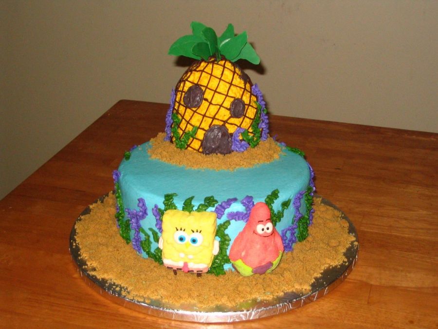 Spongebob And Patrick Cake - CakeCentral.com
