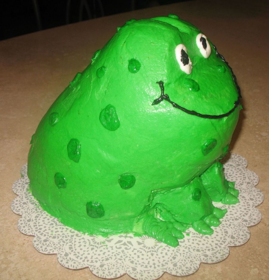 3-D Frog - CakeCentral.com