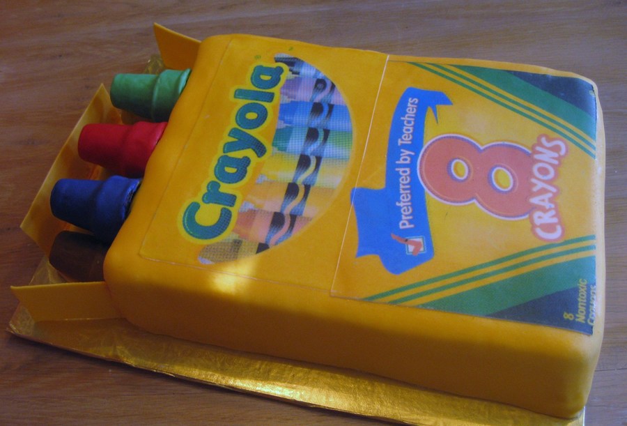Crayola Crayon Cake - CakeCentral.com