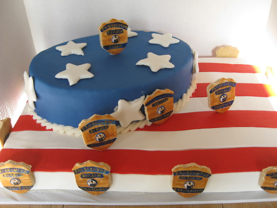 Police Promotion Cake - CakeCentral.com