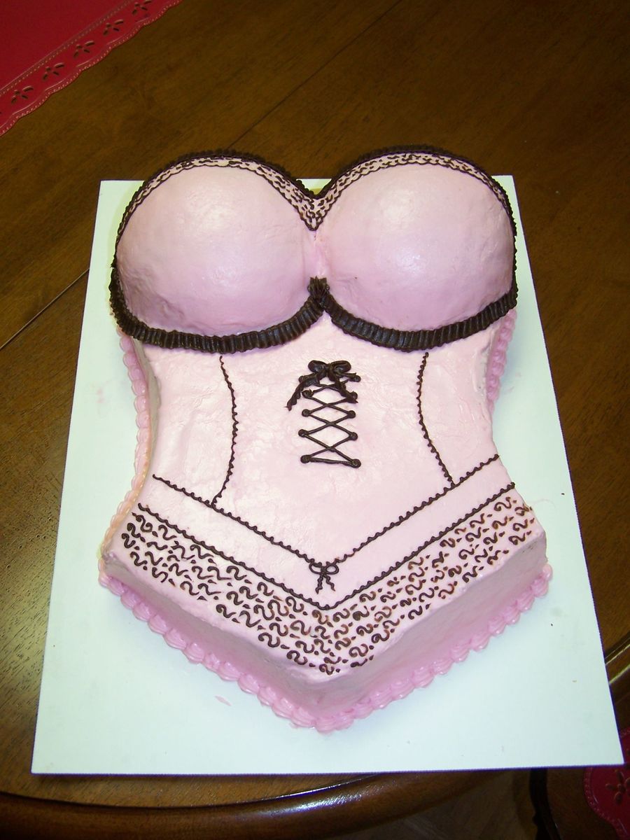 Lingerie Cake - CakeCentral.com