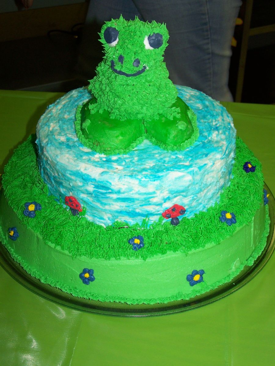 Frog Cake - CakeCentral.com
