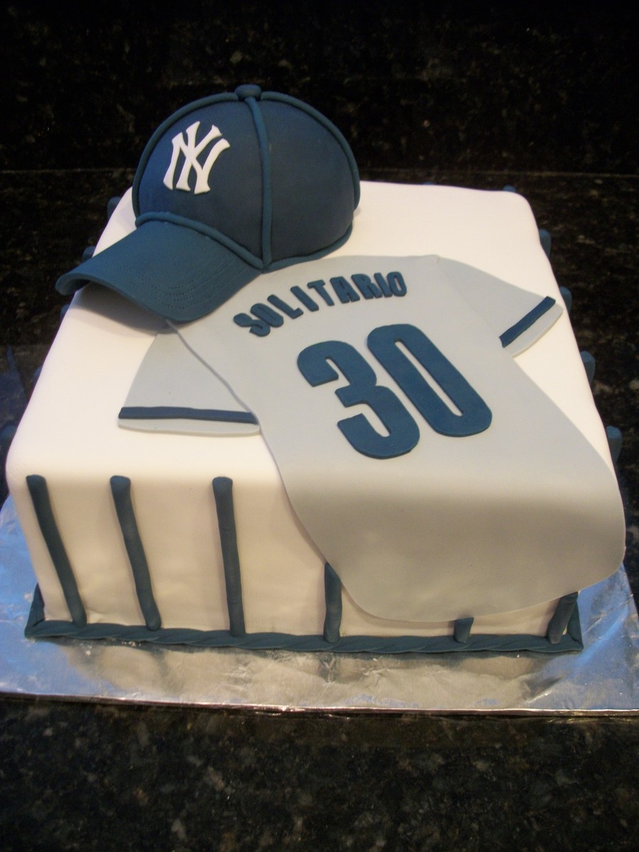 Ny Yankees Cake - CakeCentral.com